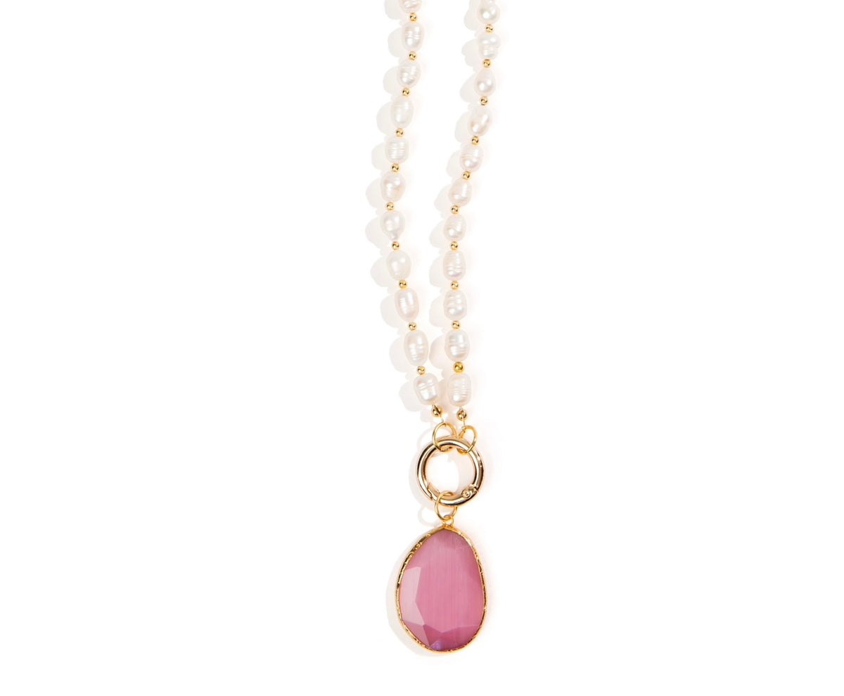 Rosa Pearl Necklace– Emerrie